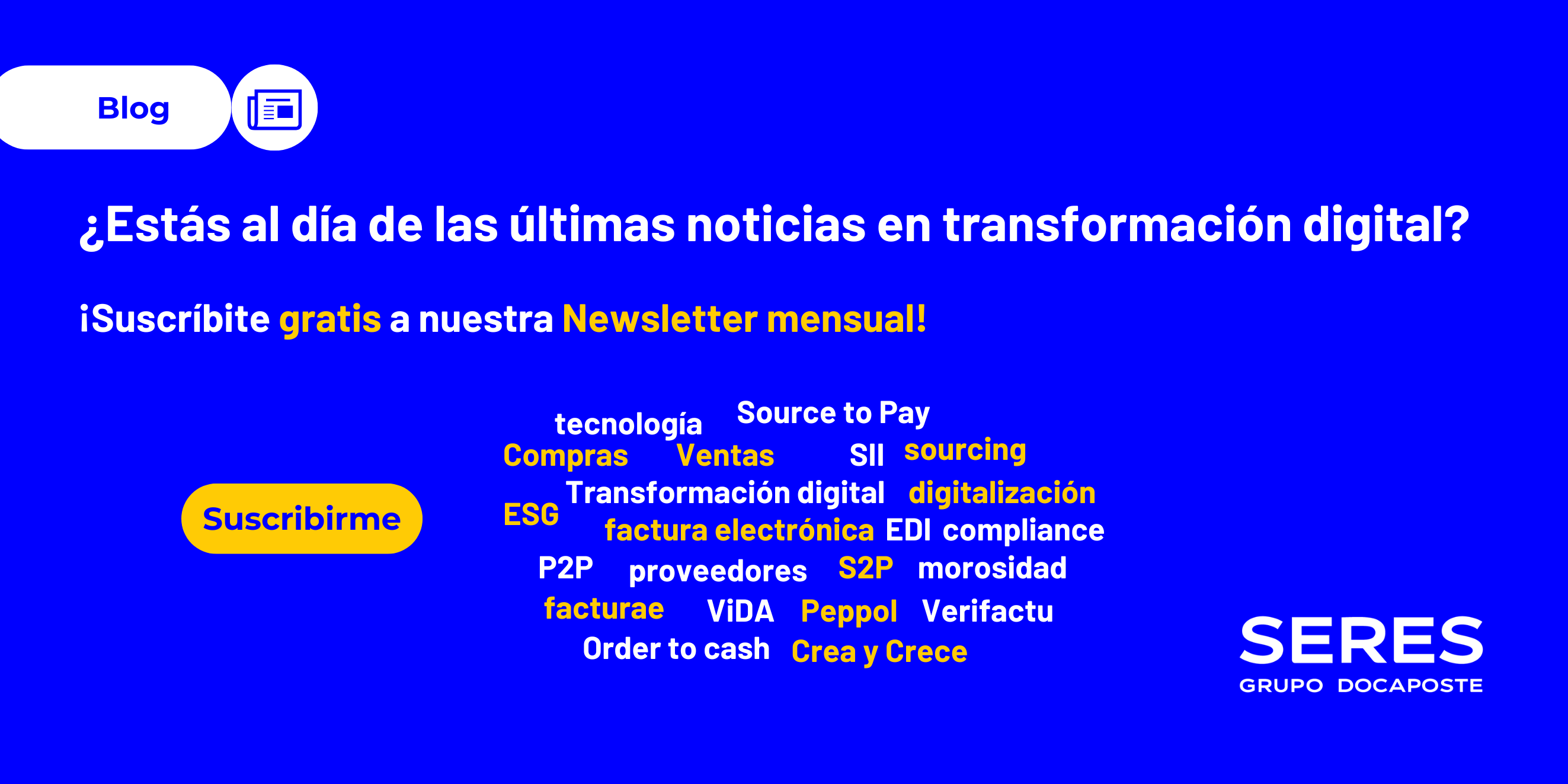SERES Blog - Factura electrónica, EDI, digitalización, fintech, SII ...